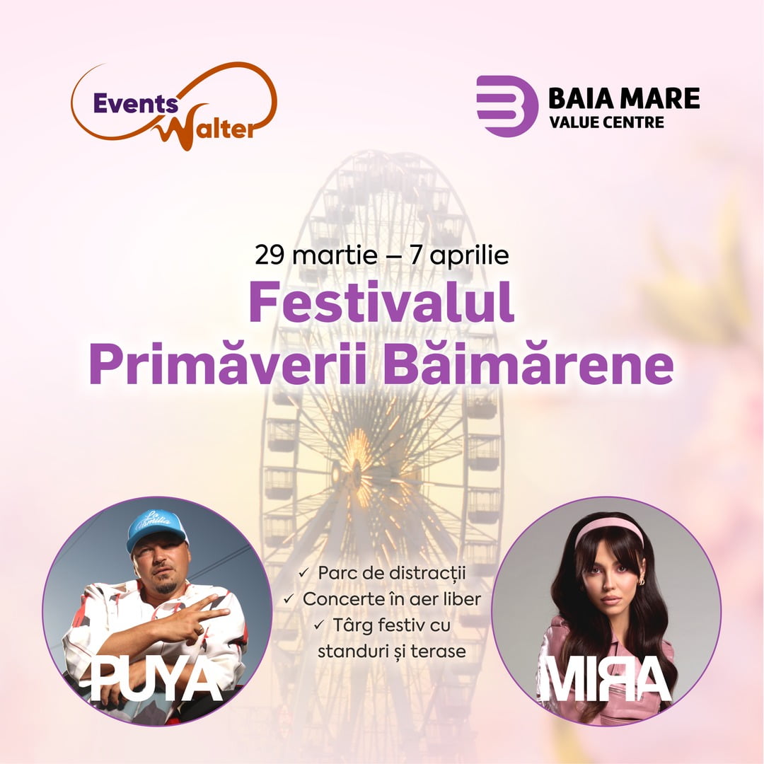 Baia Mare Value Centre dă startul distracției de primăvară în 2024, în ...